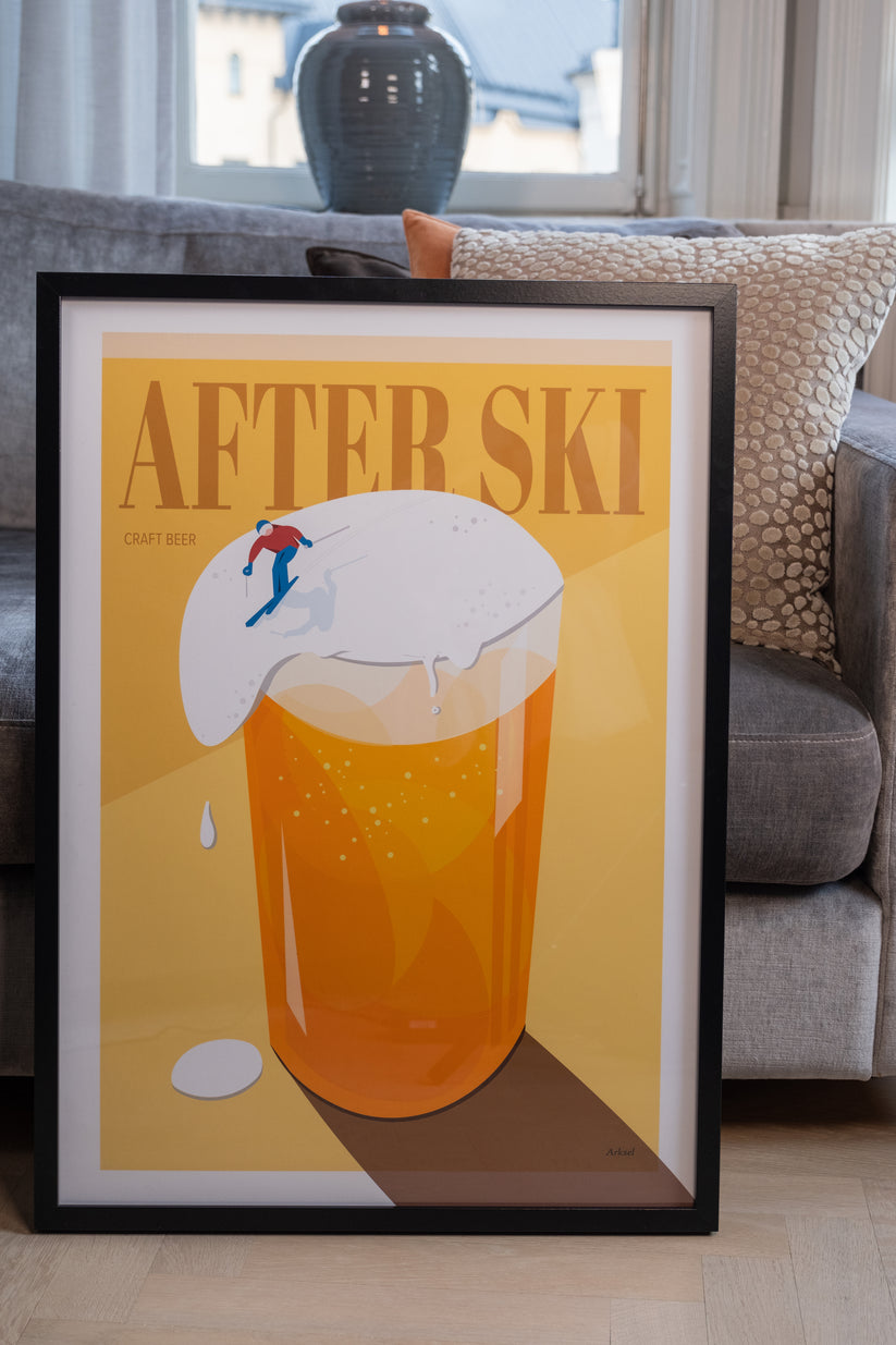 Afterski Poster by Arksel | Cay Collective